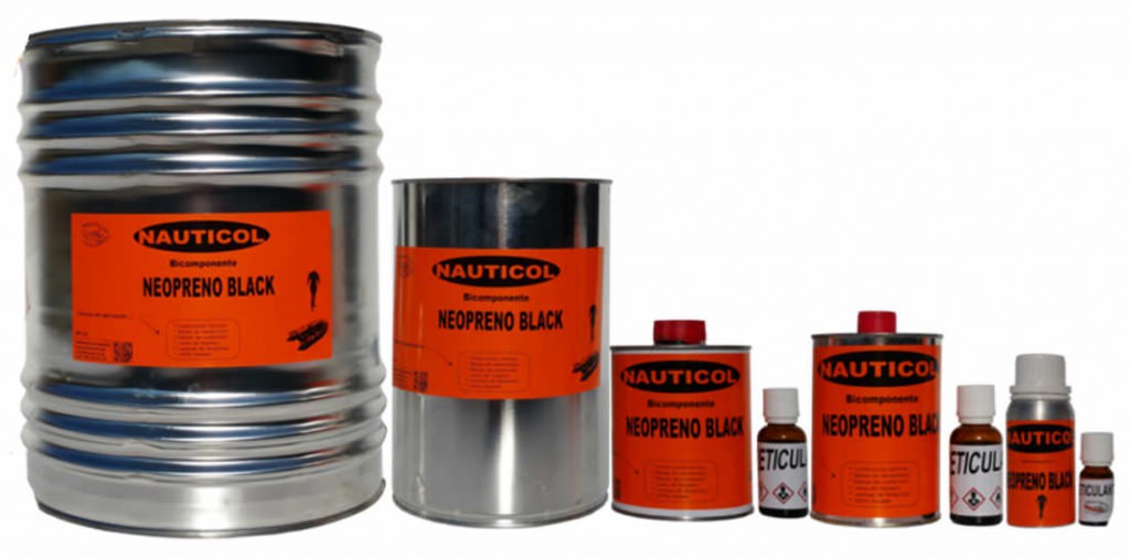 Pegamento Neopreno Negro Nauticol - Eltontolosmeros